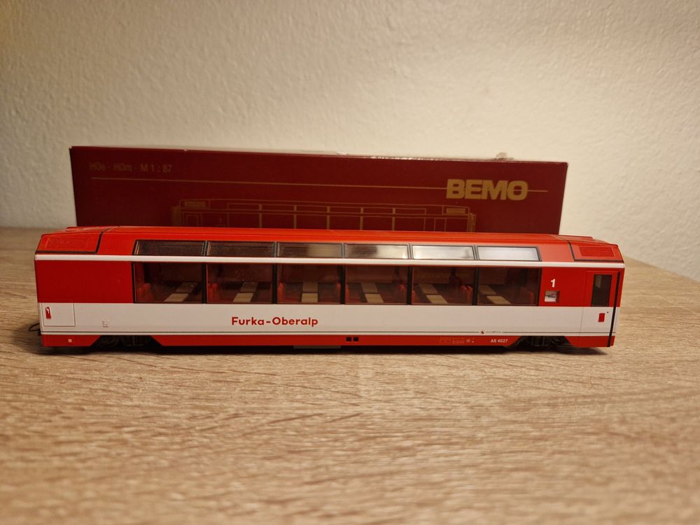 Bemo 3288 207 Panoramawagen Furka Oberalp H0m OVP NEU | Kaufen auf Ricardo