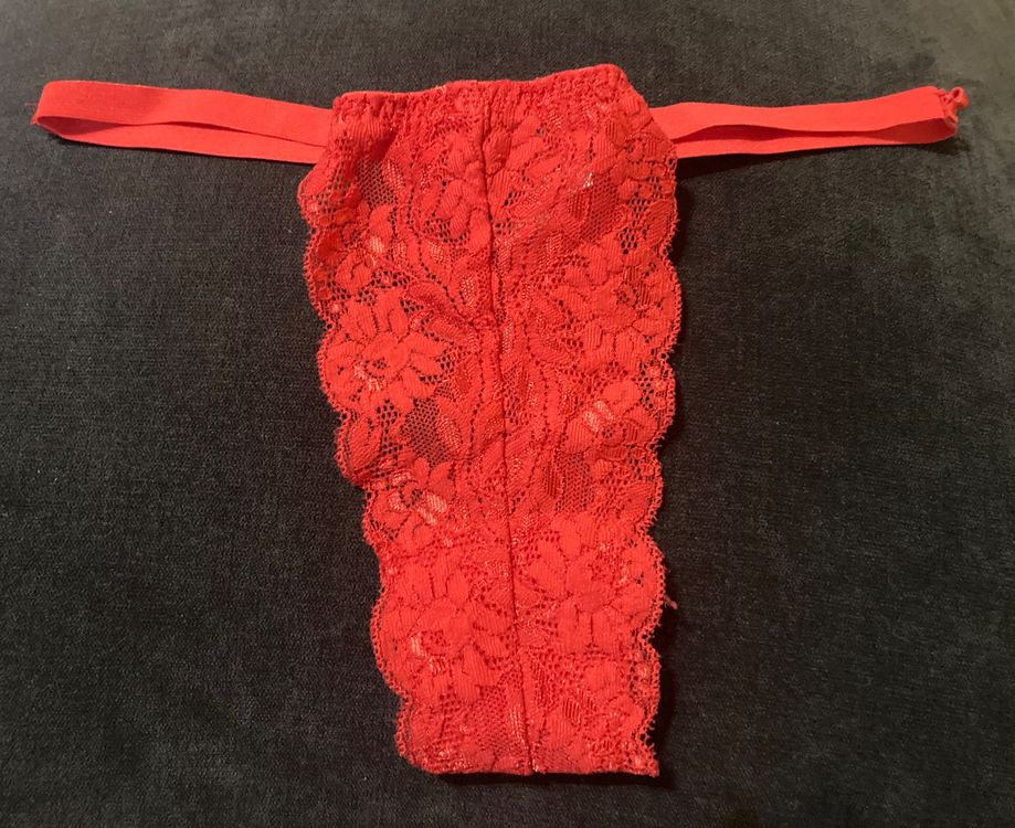 Damen Spitzen - String "Rot" (NEU) (Neu (gemäss Beschreibung)) in ...