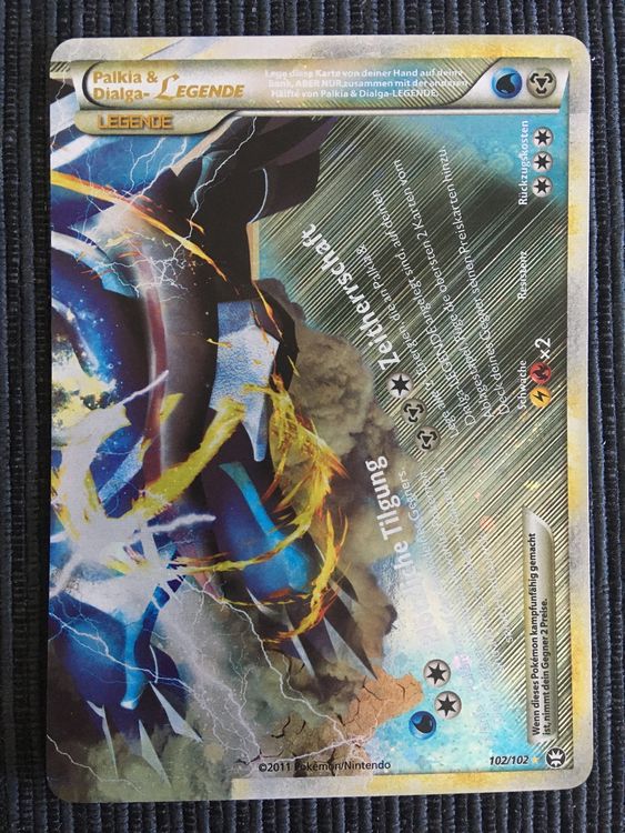 Pokemon Palkia Dialga Legende HS Triumph 2009 | Kaufen auf Ricardo