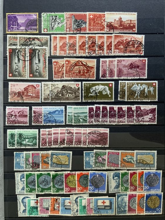 Briefmarken Schweiz Patria (Gebraucht) in Binningen für CHF 1 – mit Lieferung auf Ricardo kaufen