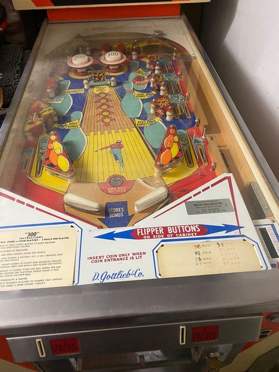 Flipper Gottlieb 300 - année 1974-75 | Kaufen auf Ricardo