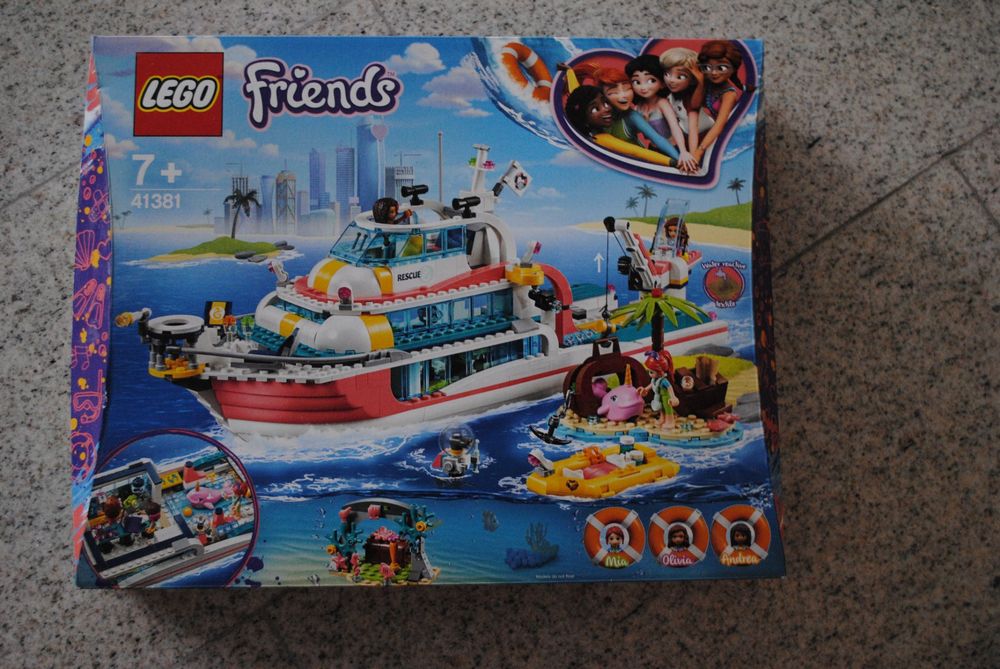 Lego friends Boot für Rettungsaktionen 41381 (Neu und originalverpackt ...