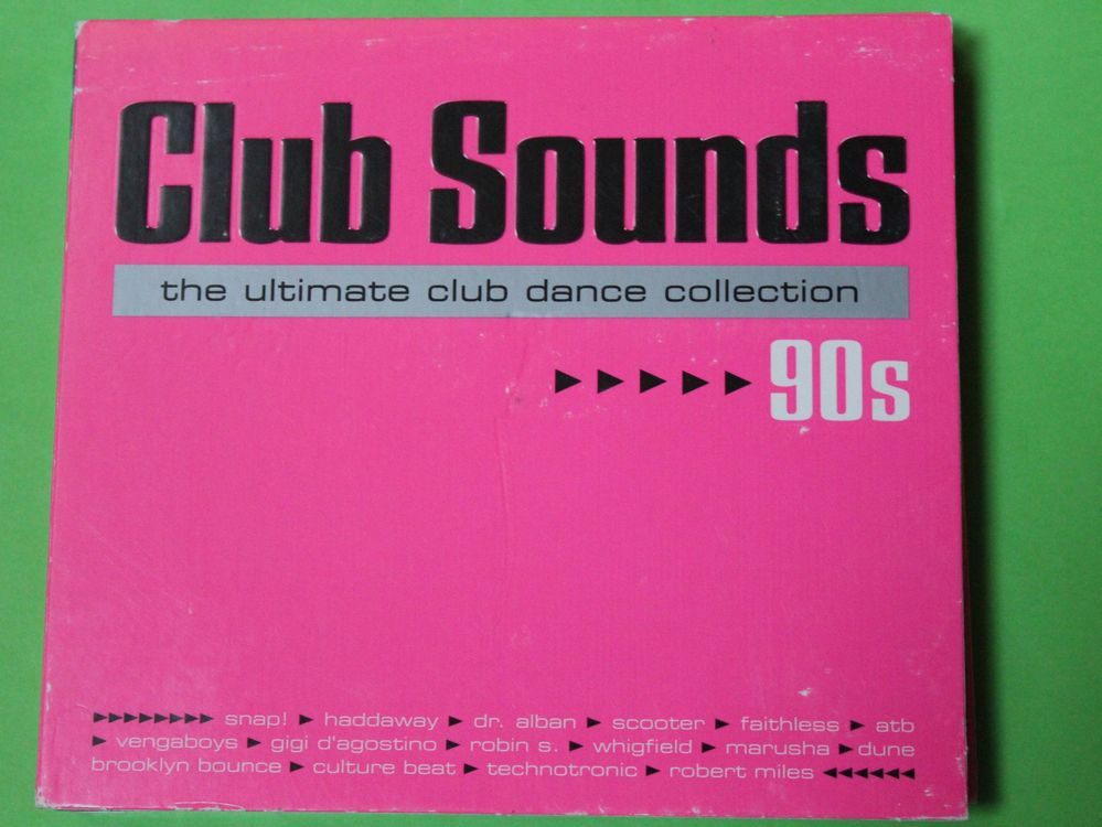 Club Sounds 90s Volume 1 3CD | Kaufen auf Ricardo