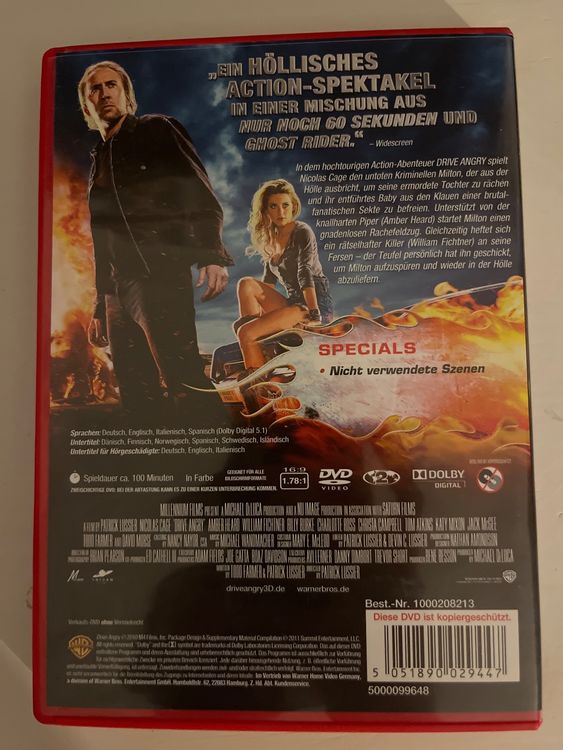 Drive Angry (2010) DVD 📀 - Nicolas Cage (Neu (gemäss Beschreibung)) in Sierre für CHF 0.95 – mit ...