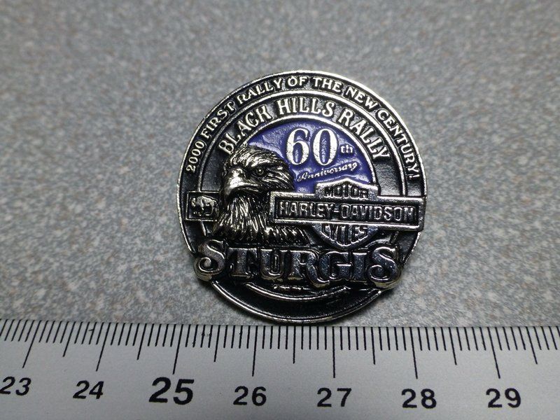 PIN PINS HARLEY DAVIDSON HOG ABZEICHEN CHAPTER V-TWIN | Kaufen auf Ricardo