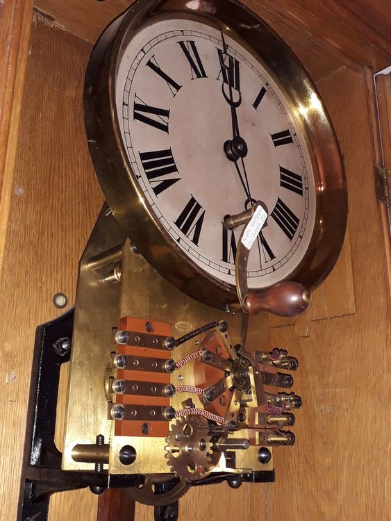 Standuhr J.G.Baer Sumiswald - Mutteruhr Bahnhof Thun SBB | Kaufen auf ...