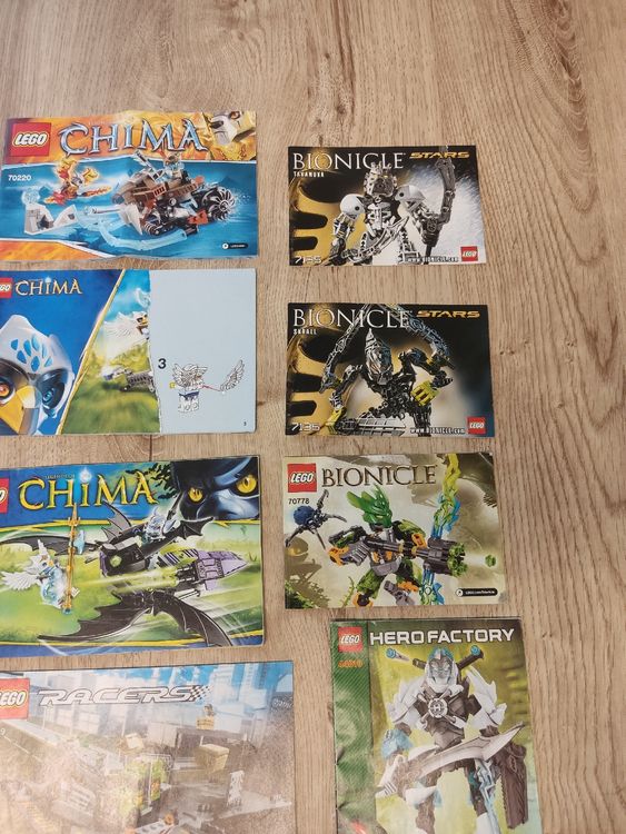 Verschiedene Lego Bauanleitungen (Gebraucht) in Frauenfeld für CHF 1 ...