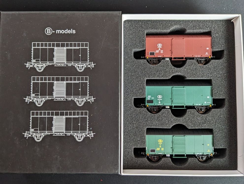 B-Models 45704-X/702-X/704-X SNCB Set couverts (Glms) Ep 3 | Kaufen auf ...