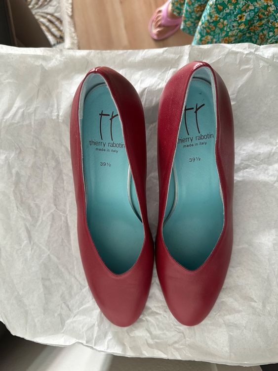 Pumpe 39,5 von Thierry Rabotin echt Leder. liquidation tota (Neu ...