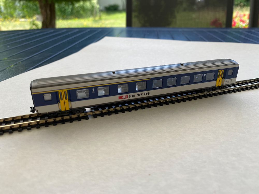 BRAWA SBB EW II AB (S-Bahn) Spur N (Neu (gemäss Beschreibung)) in Spiez ...
