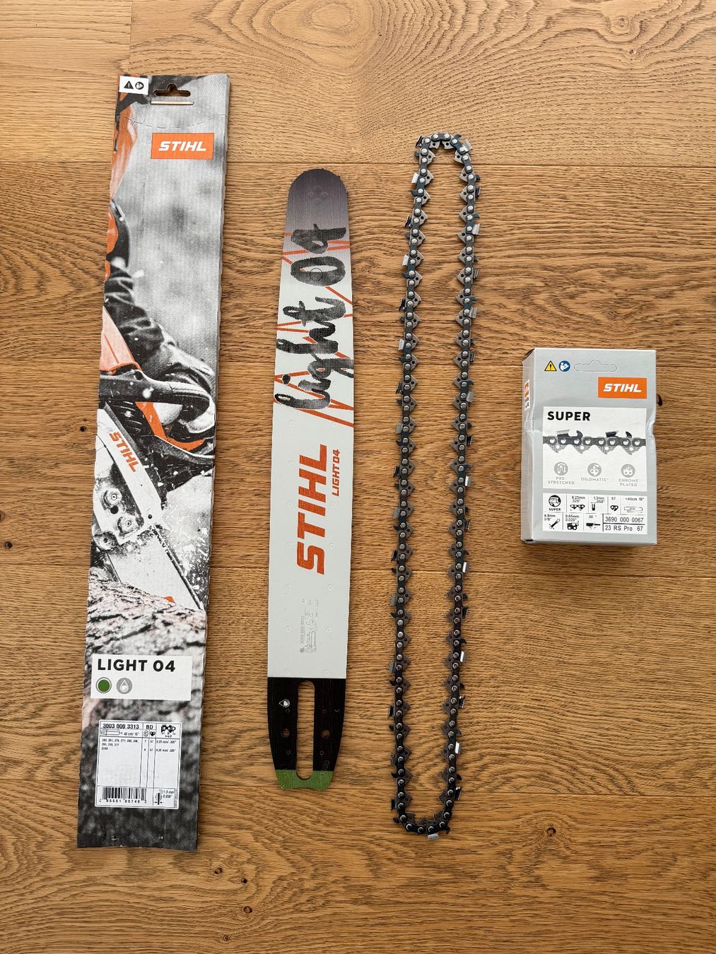 Stilvolle Stihl 40cm Schwert Bild