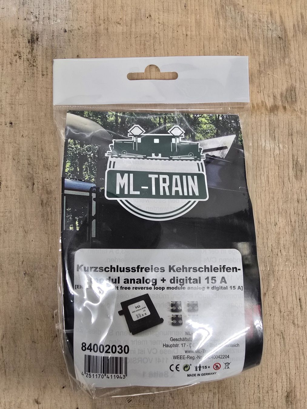ML-Train Kehrschleifenmodul analog + digital 15 A, neu! (Neu und ...