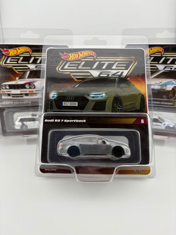 Hot Wheels Audi RS 7 Sportback Elite 64 (Neu und originalverpackt) in ...