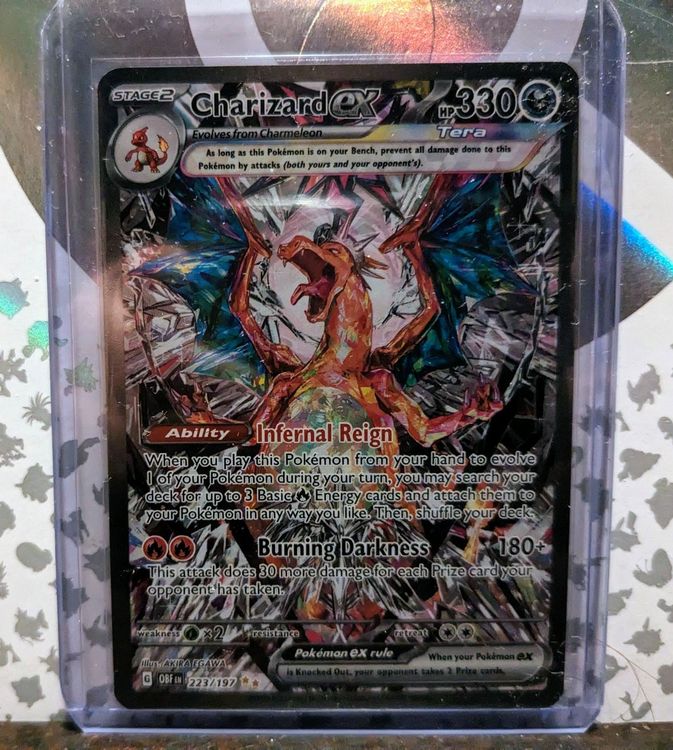 Pokémon-Karte Charizard/Glurak EX (Obsidian Flames OBF | EN) (Neu ...
