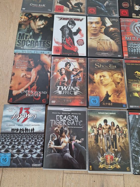 DVD Sammlung / Set Kampf / Martial Arts / Jet Li / Ong-bak | Kaufen auf Ricardo