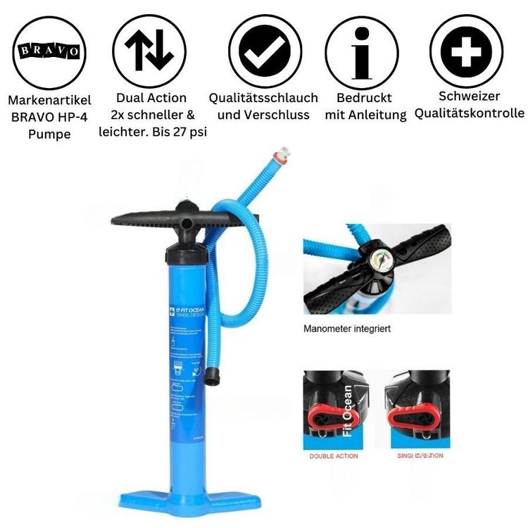 FIT OCEAN Magic Glide 10´8 komplettset Aufblasbares SUP | Kaufen auf Ricardo