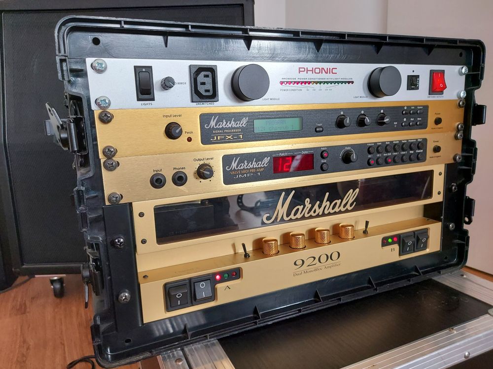 Marshall Rack mit Preamp JMP1, Effect JFX1, Amplifier 9200 (Gebraucht ...