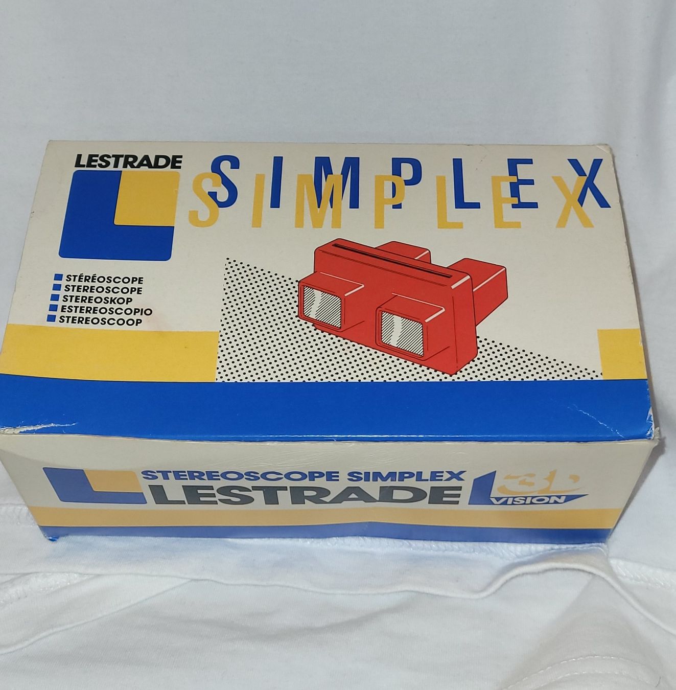 Stereoscope SIMPLEX LESTRADE 3D Vision ,4 cartes sur Lourdes (Neu ...