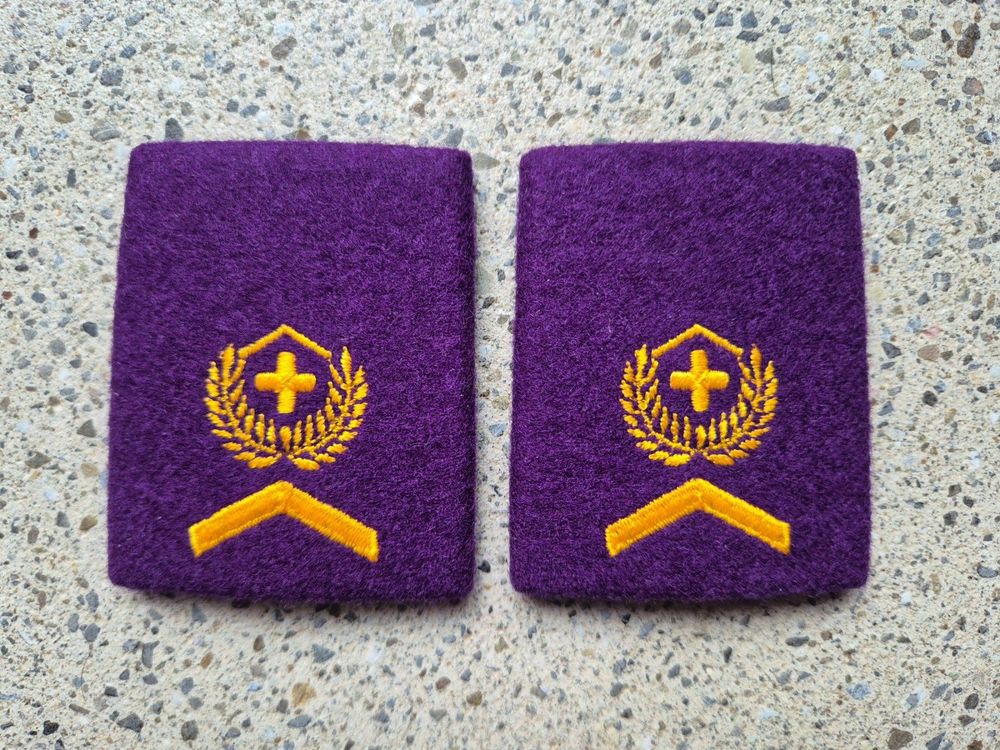 Patten Paar Wachtmeister Militärjustitz rare *** (Neu und ...