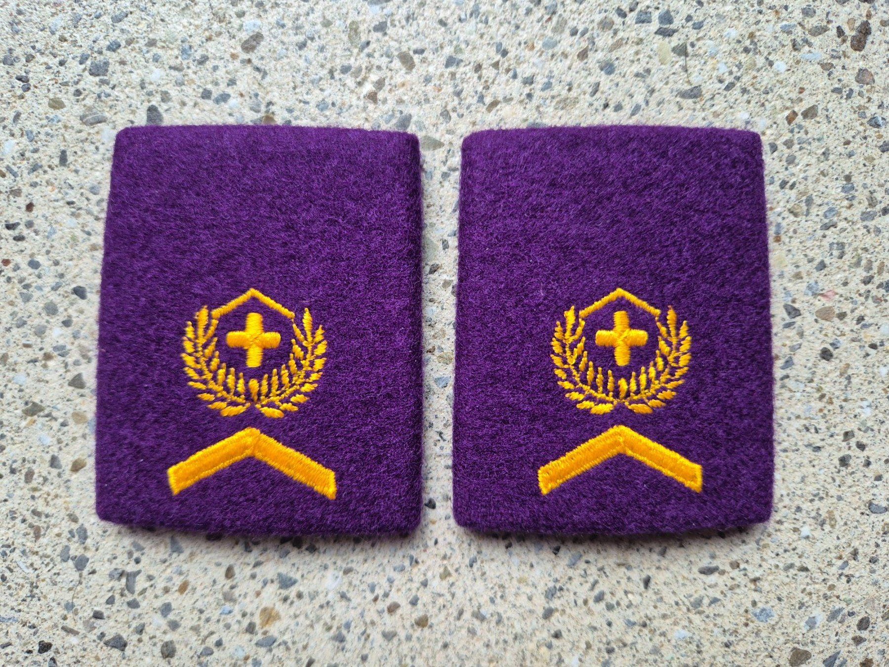 Patten Paar Wachtmeister Militärjustitz rare *** (Neu und ...