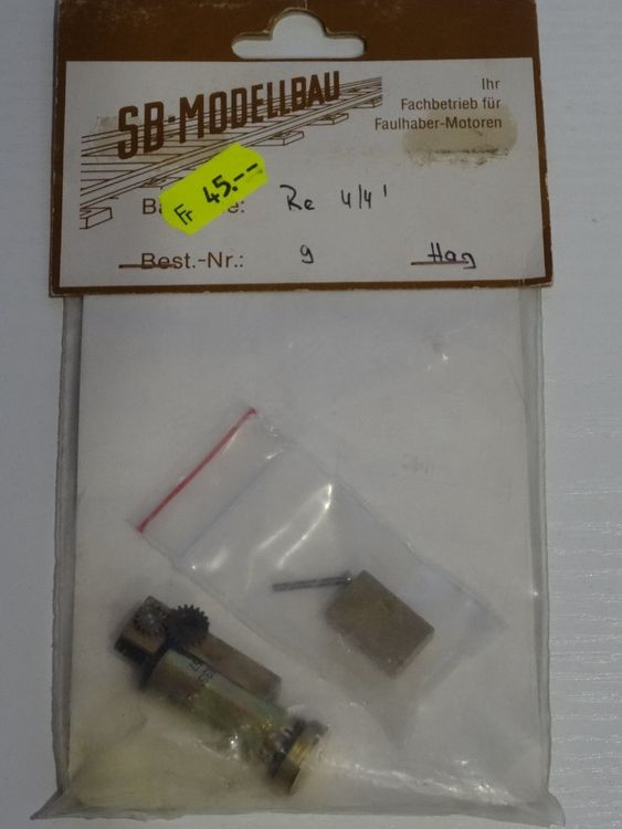 SB Modellbau, Nr: 9, Hag Re 4/4 I, Faulhaber, NEU (Neu und originalverpackt) in für CHF 25 – mit ...