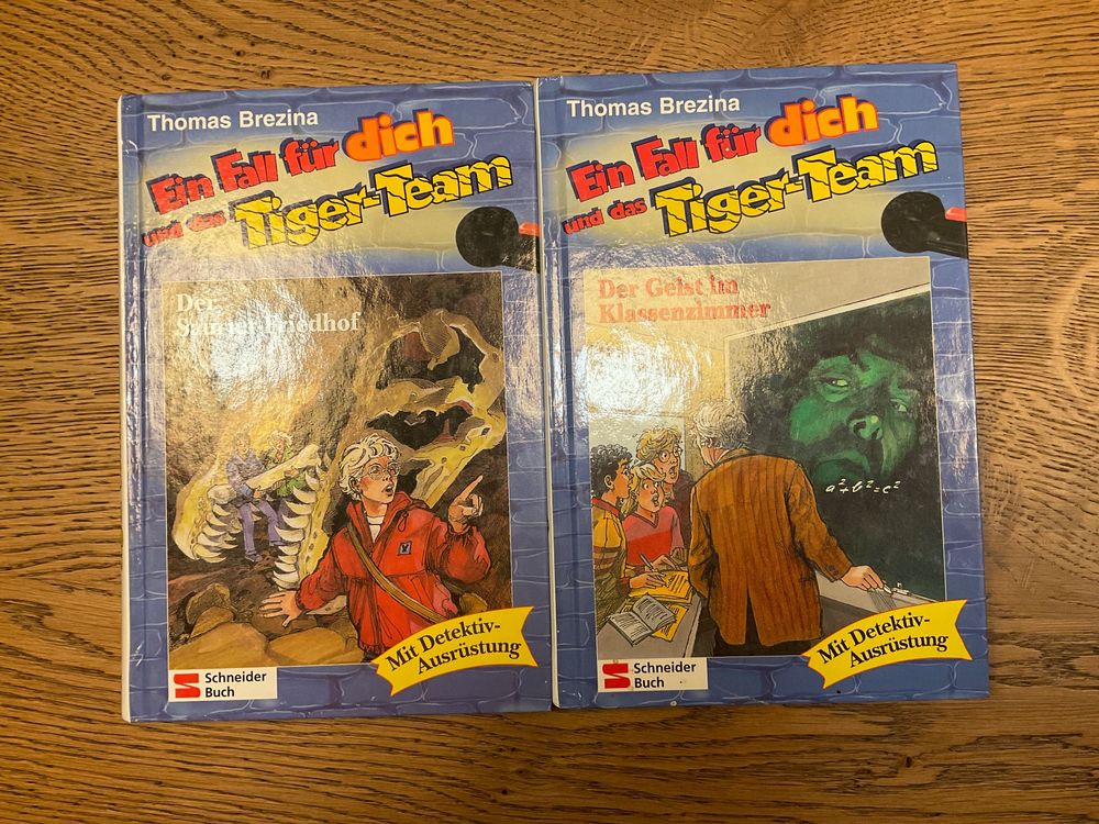 2 Tiger-Team Bücher: "Der Spuk..." & "Der Geist..." (Gebraucht) in ...