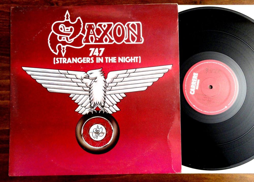 LP SAXON 747 strangers in the night 1980 (Gebraucht) in Kesswil für CHF ...
