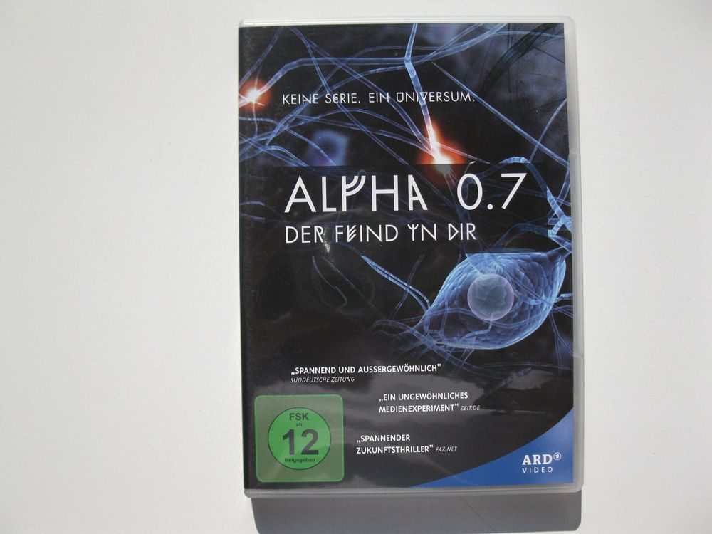DVD - Alpha 0.7 Der Feind in dir, die Miniserie (Gebraucht) in St. Margarethen TG für CHF 8.9 ...