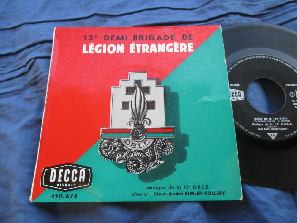 13è demi brigade de la Légion Etrangère EP (militaire armée (Gebraucht ...