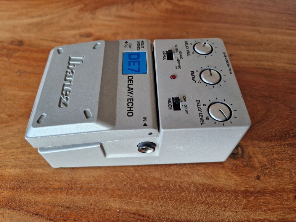 Ibanez Delay / Echo DE7 (Gebraucht) in Zwillikon für CHF 89 – mit Lieferung auf Ricardo kaufen