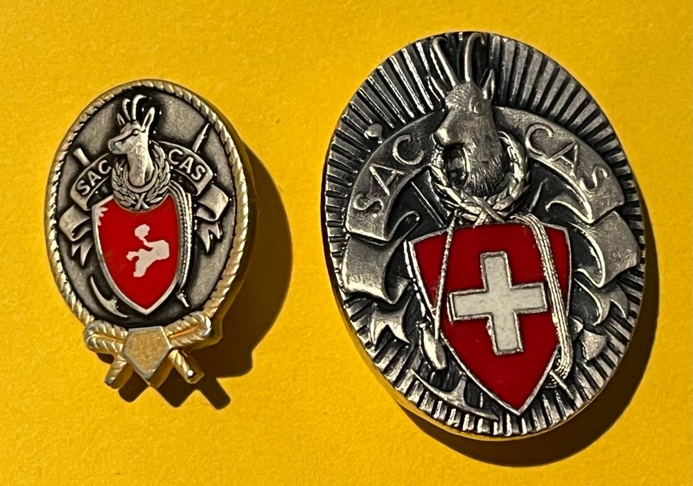 2 Vintage SAC Anstecknadeln Abzeichen Pins (Gebraucht) in Utzenstorf ...