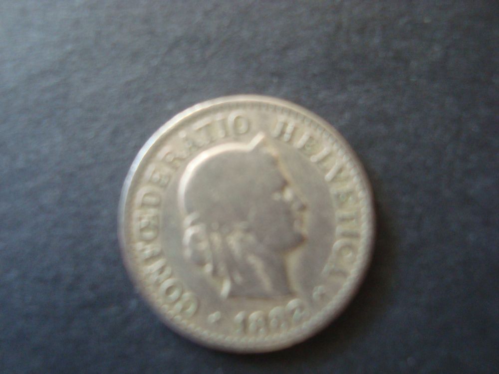 5 Rp 1882 (Gebraucht) in Gelterkinden für CHF 1.5 – mit Lieferung auf Ricardo kaufen