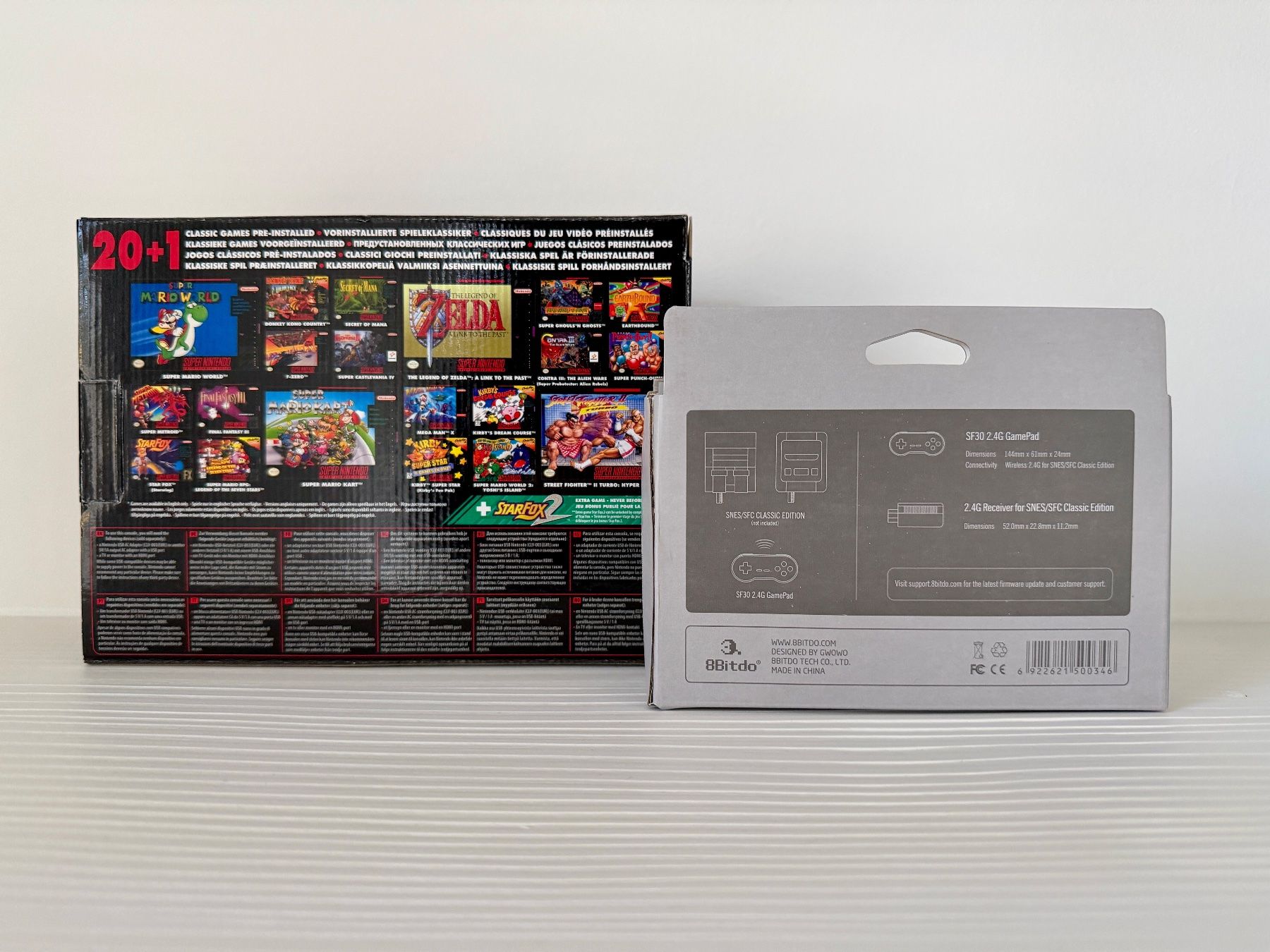 Super Nintendo mini + manette 8bitdo SF30 gamepad - Neufs (Neuf (Voir ...