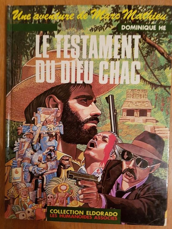 Marc Mathieu N 4 E.O. (BON ETAT+) Le testament du dieu Chac (Gebraucht ...