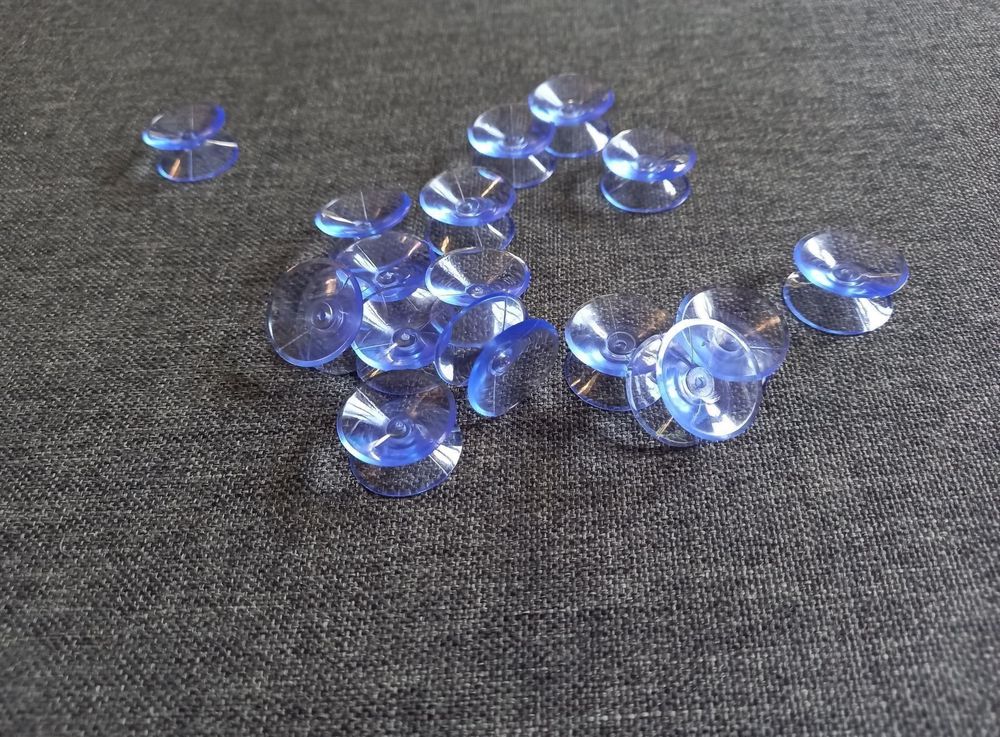 200x Saugnapf doppelseitig Silikon-200x Ventouse double face | Kaufen ...