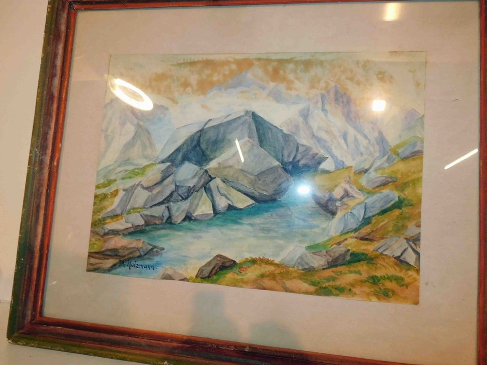 Neue Fundschätze Kunst K Holzmann Aquarell signiert (Gebraucht) in Sursee für CHF 8 – nur ...