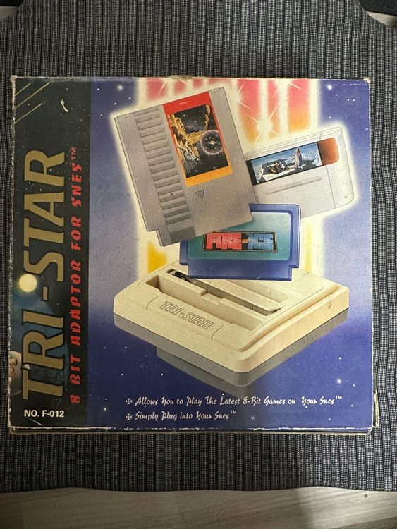Tri-Star Adapter für Super Nintendo (SNES / Super Famicom) (Gebraucht ...