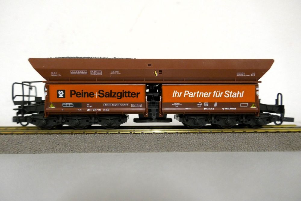 Roco DB Selbstentladewagen Peine+Salzgitter orange W3 (Gebraucht) in ...