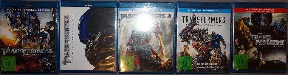 Transformers 1-5 / 5 - Movie Collection (Neu (gemäss Beschreibung)) in ...