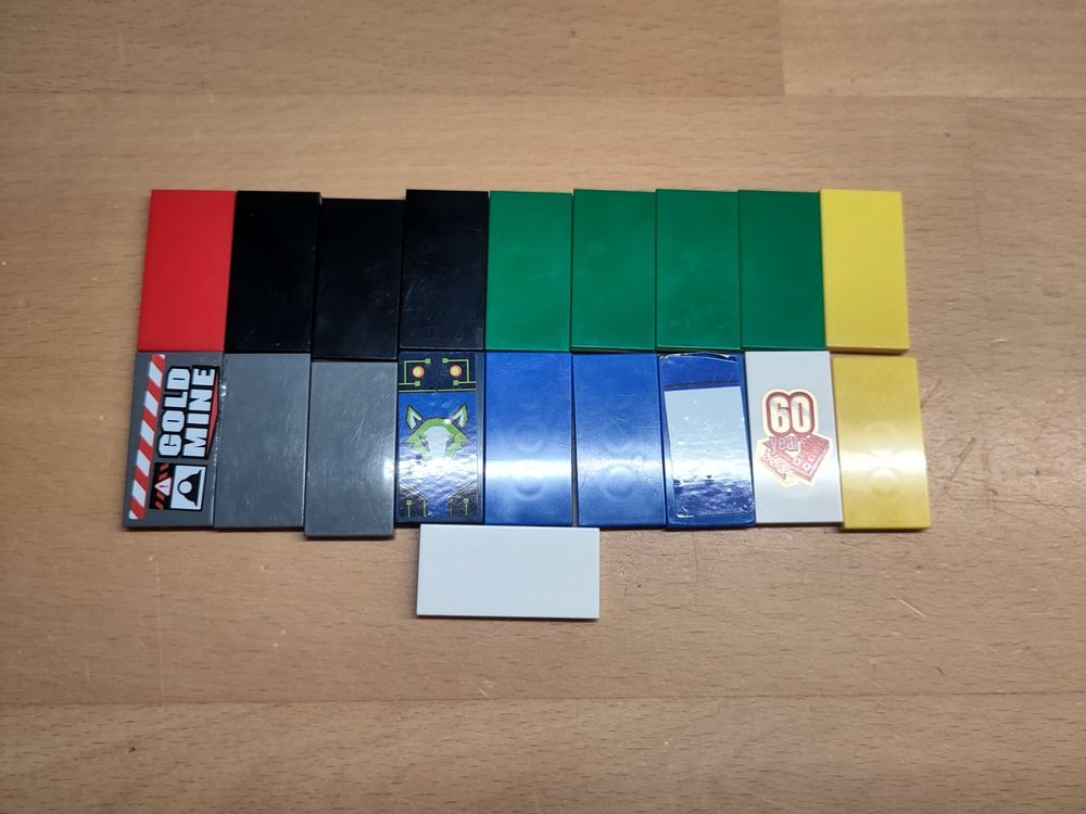 19x Lego 2x4 Tiles (Gebraucht) in Eglisau für CHF 1.7 – mit Lieferung ...