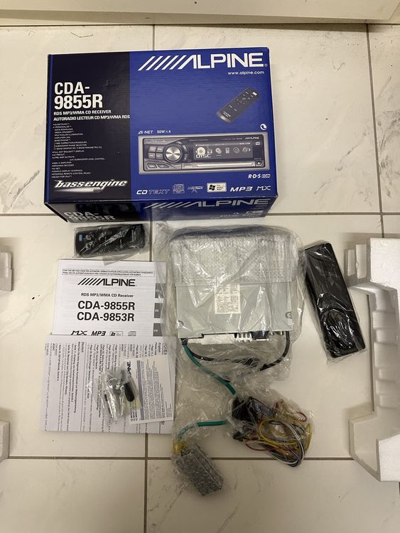 Auto Hifi Autoradio CDA-9855R Alpine | Kaufen auf Ricardo