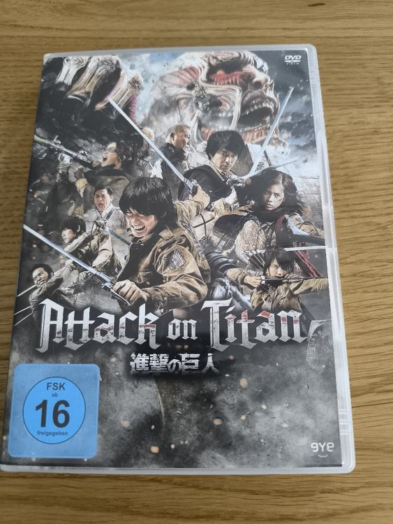 Attack on Titan Realverfilmung DVD (Gebraucht) in Bazenheid für CHF 10 ...