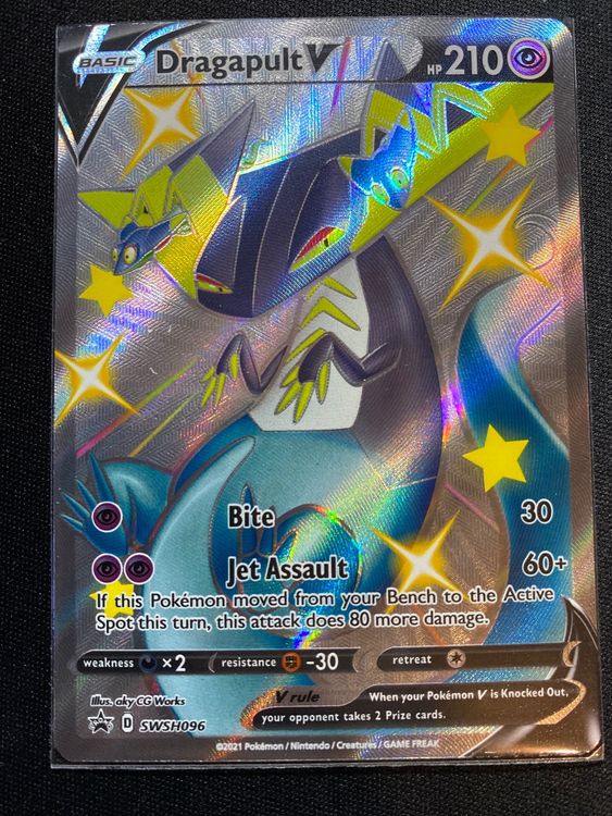 Shiny Dragapult V - Katapuldra V - SWSH096 - EN | Kaufen auf Ricardo