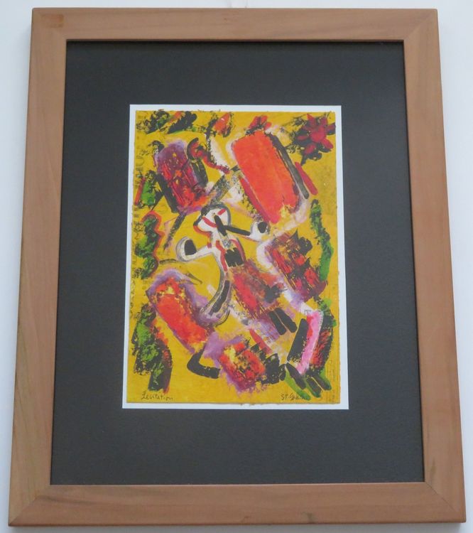 Bild Gemälde Aquarell von Galetti Stefano: Levitation, 1990 (Gebraucht ...