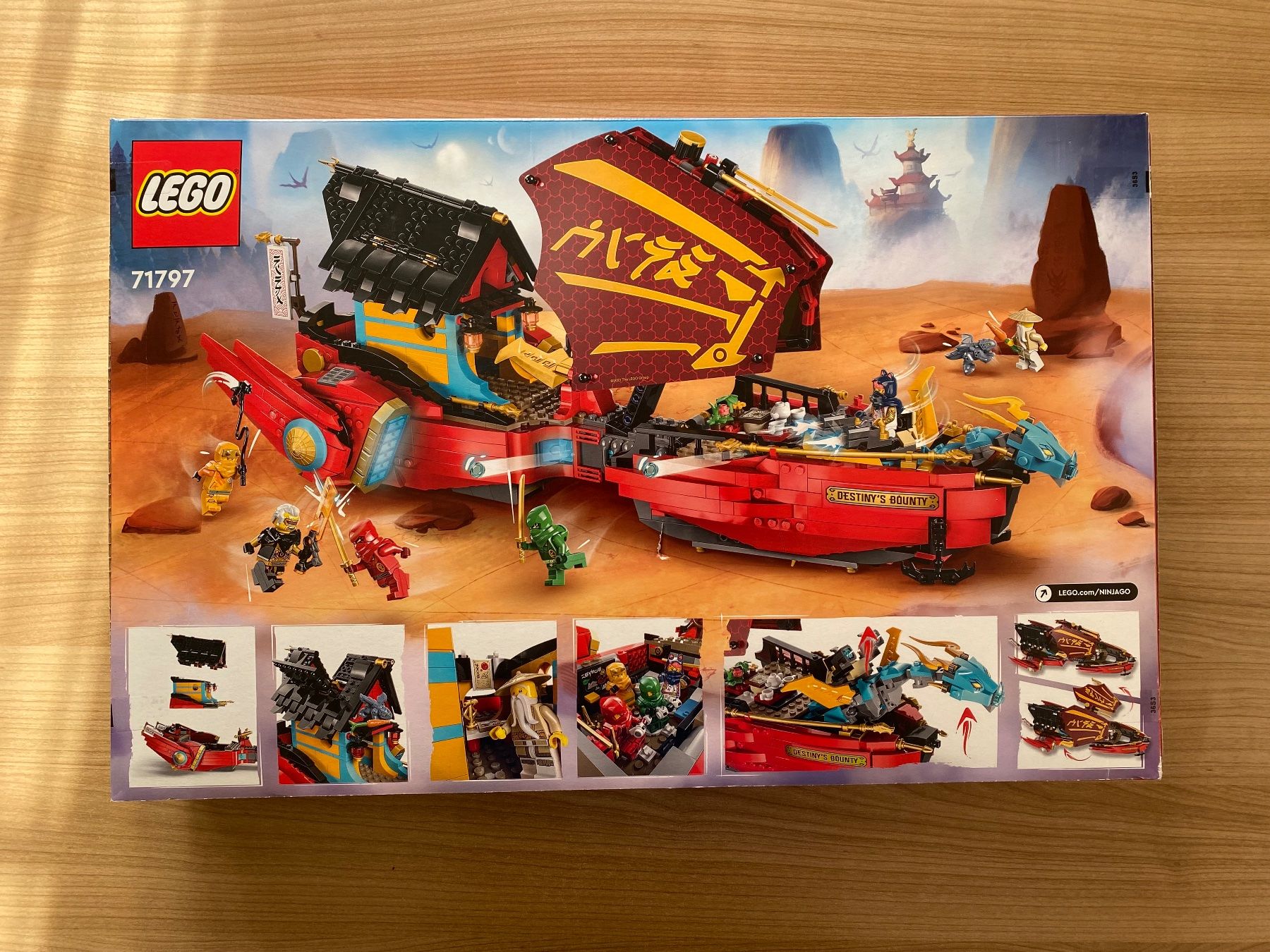 💥LEGO 71797 Ninja-Flugsegler im Wettlauf mit der Zeit NEU (Neu und ...
