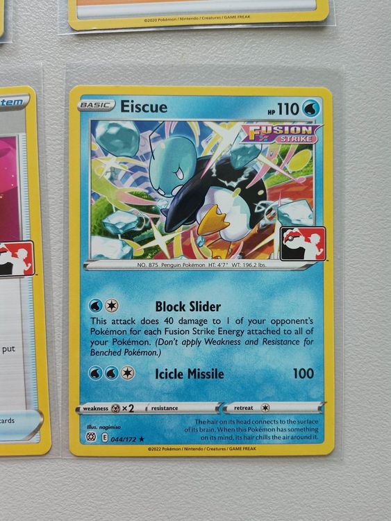Eiscue - Pokemon TCG Prize Pack Stamp Stempel | Kaufen auf Ricardo