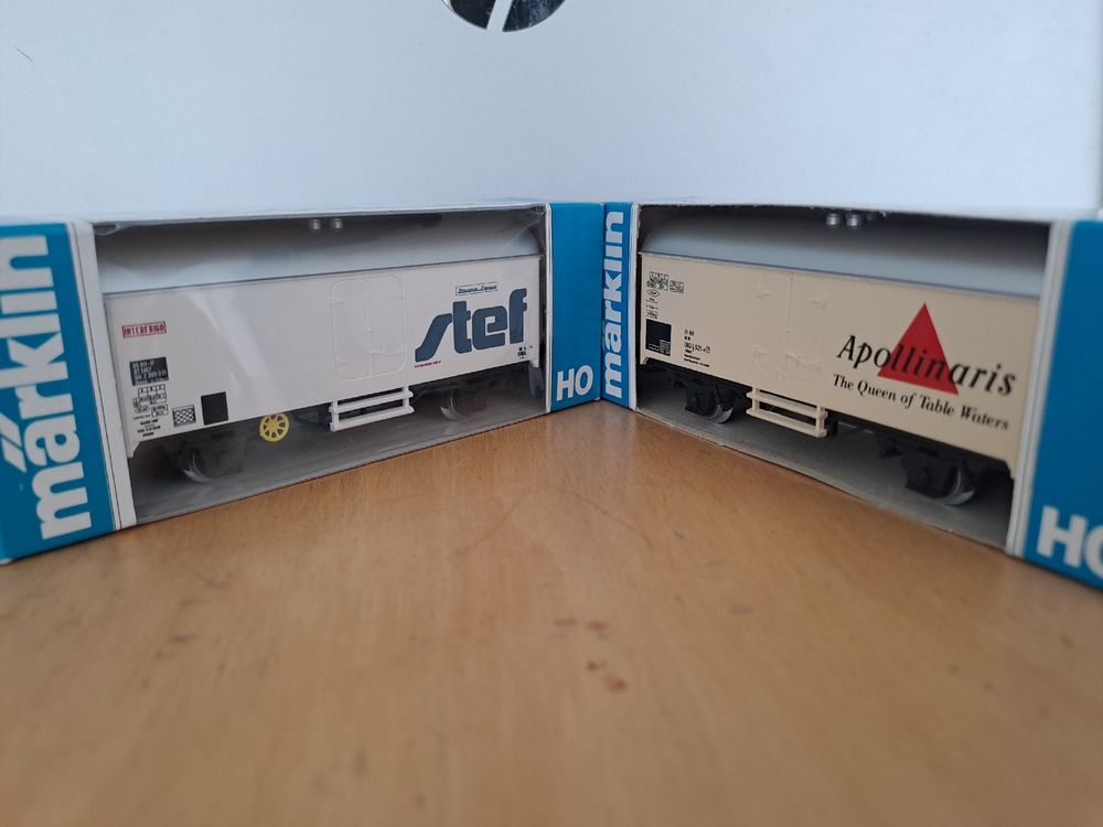 2 Märklin HO Güterwagen 4426 / 4427 OVP (Gebraucht) in Quarten für CHF ...
