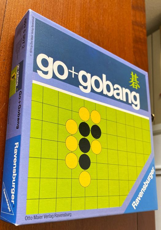 Go + Gobang Ravensburger 1974 *NEUWERTIG, Steine unbenutzt* | Kaufen auf Ricardo