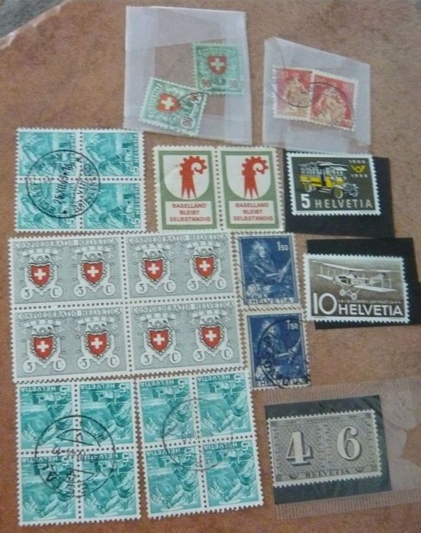 antike Briefmarken Schweiz (Neu (gemäss Beschreibung)) in Gamprin für CHF 1 – mit Lieferung auf ...