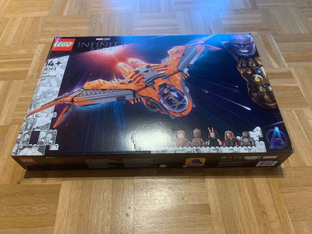 LEGO MARVEL 76193 THE GUARDIANS' SHIP - INFINITY SAGA neu (Neu und ...